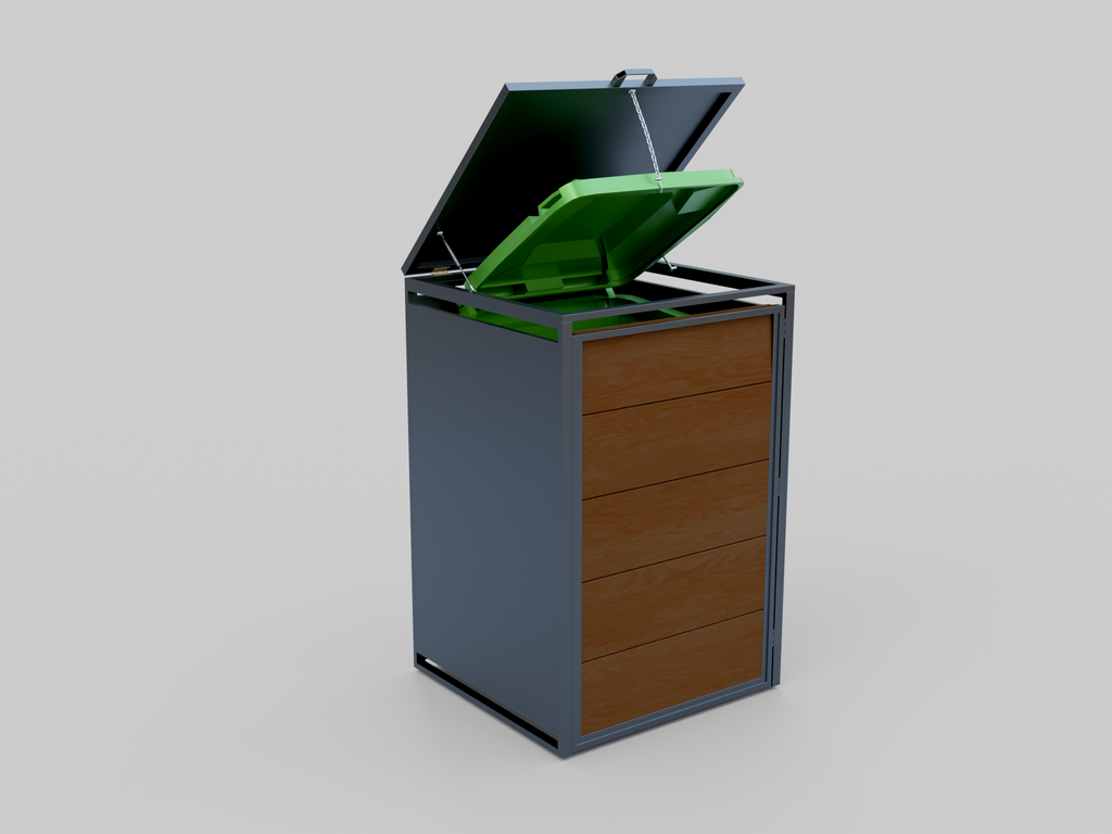 MisterBin - The elegant enclosure for your garbage bin.