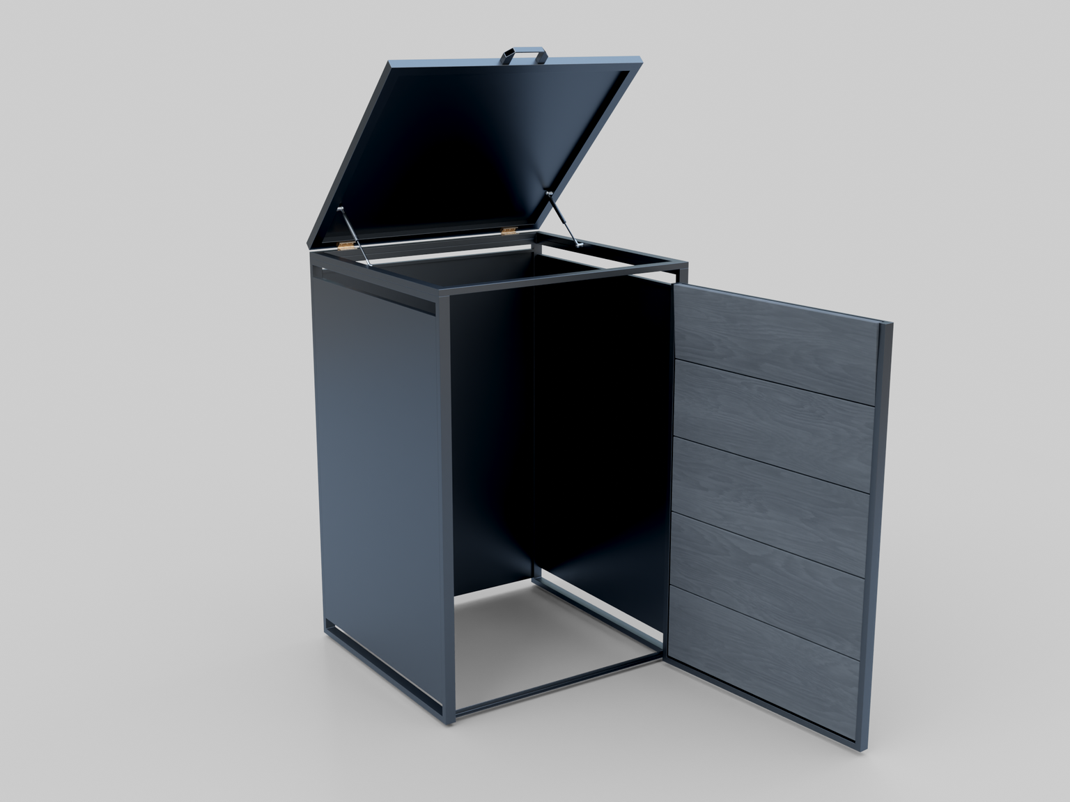 MisterBin - The elegant enclosure for your garbage bin.