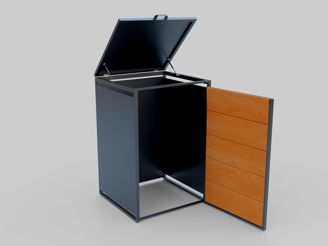 MisterBin - The elegant enclosure for your garbage bin.